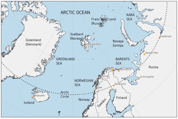 Arctic Ocean - Arctic Centre